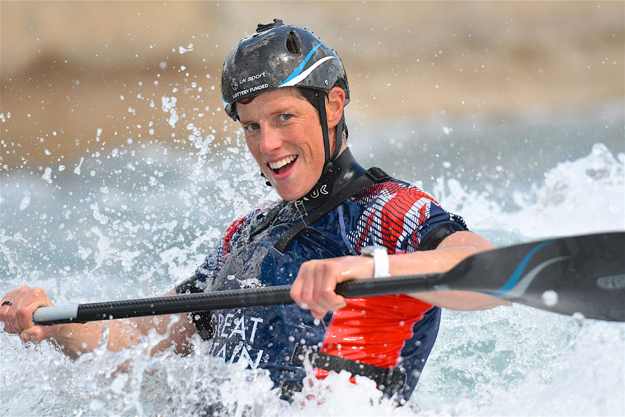 British canoe slalom team get kitted up